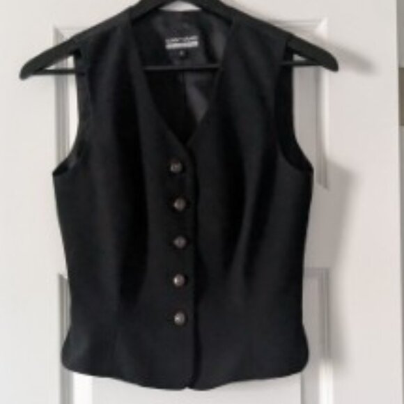 Sunny Names Collection | Tops | Black Tailored Womens Vest Sunny Names ...